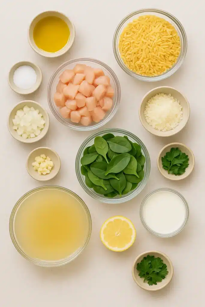 Cozy One-Pot Chicken Orzo