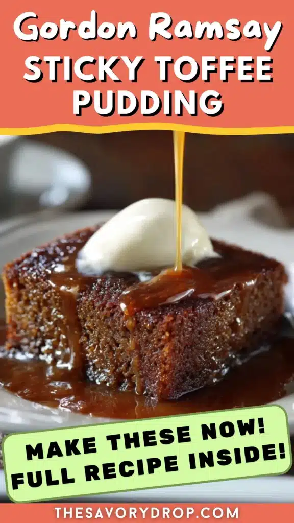 Gordon Ramsay Sticky Toffee Pudding