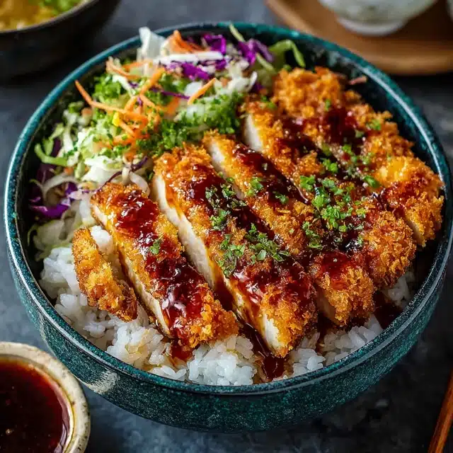 Crispy Japanese Katsu Bowls